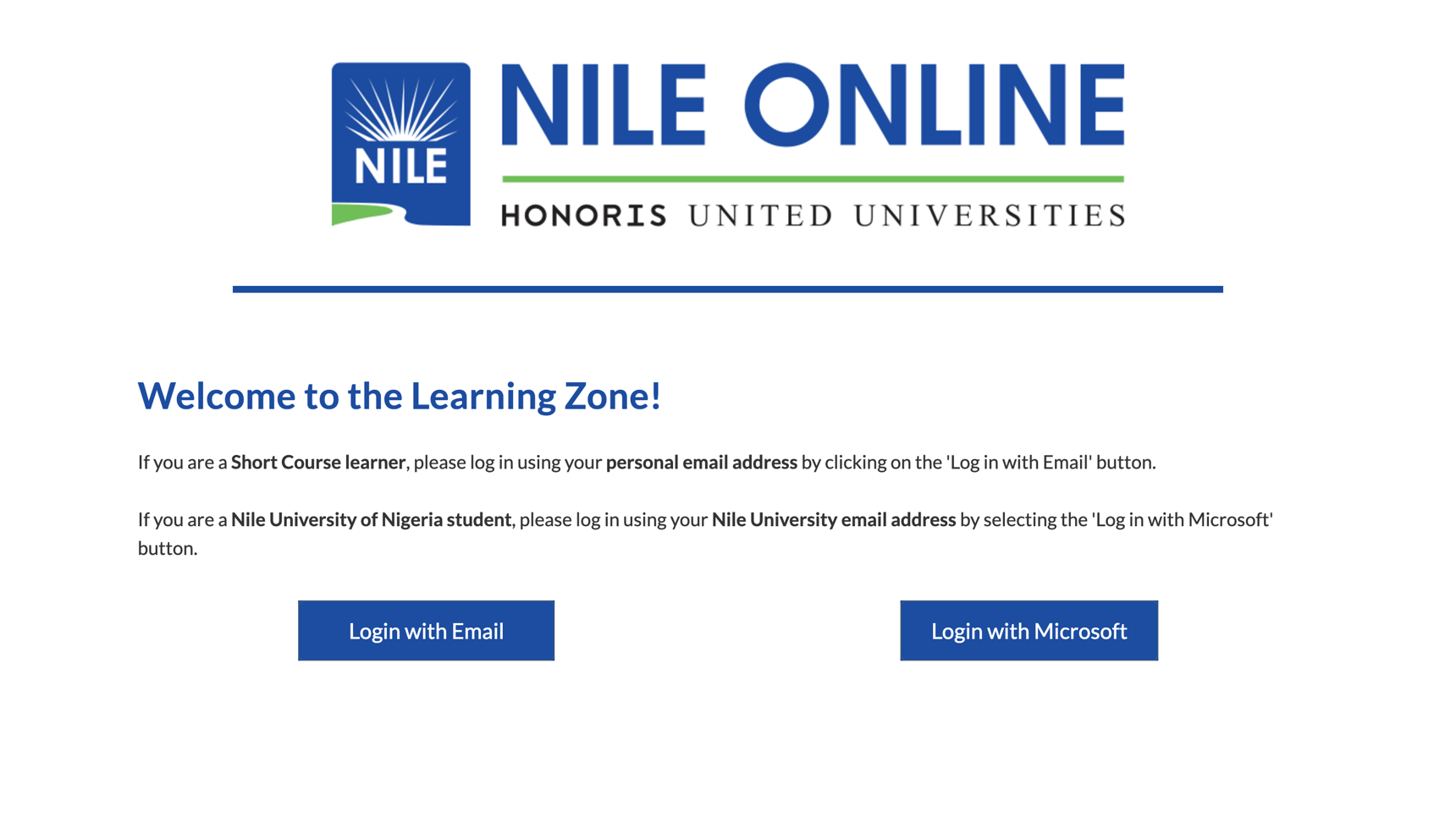 How do I access the Learning zone from the eCampus?